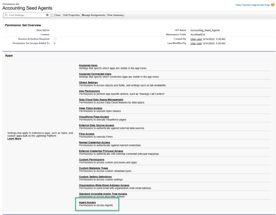 Accounting Agents Production Setup – Accounting Seed Knowledge Base