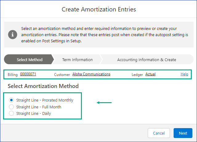 Amortize Revenue for a Billing – Accounting Seed Knowledge Base